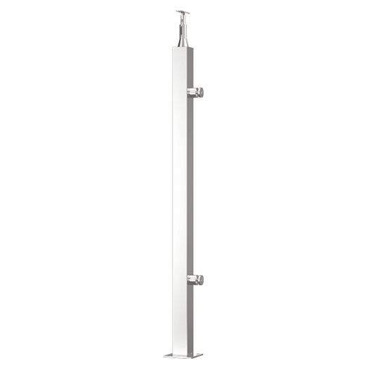 Glass Fixing Baluster Square | Supplier & exporter of balusters in India