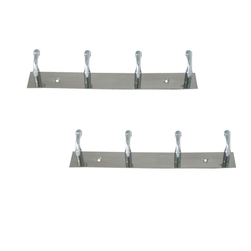 multiple robe hook rail Zinc For Bathroom Skyworld